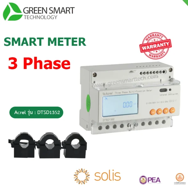 Solis Smart Meter CT 380V 3p – Green Smart tech Energy